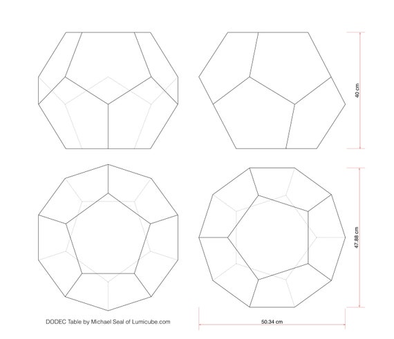 Dodecahedron Template Book Report