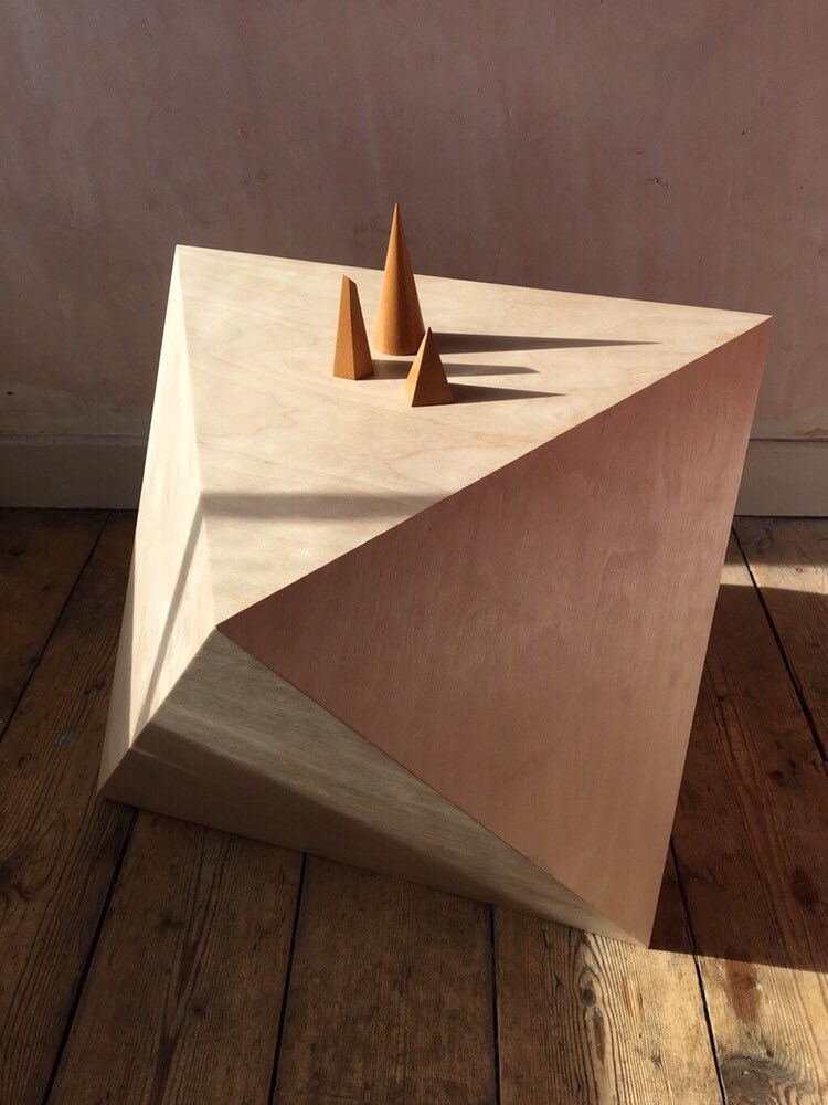 Octahedron Table Mathematical Object Unusual Side Table - Etsy