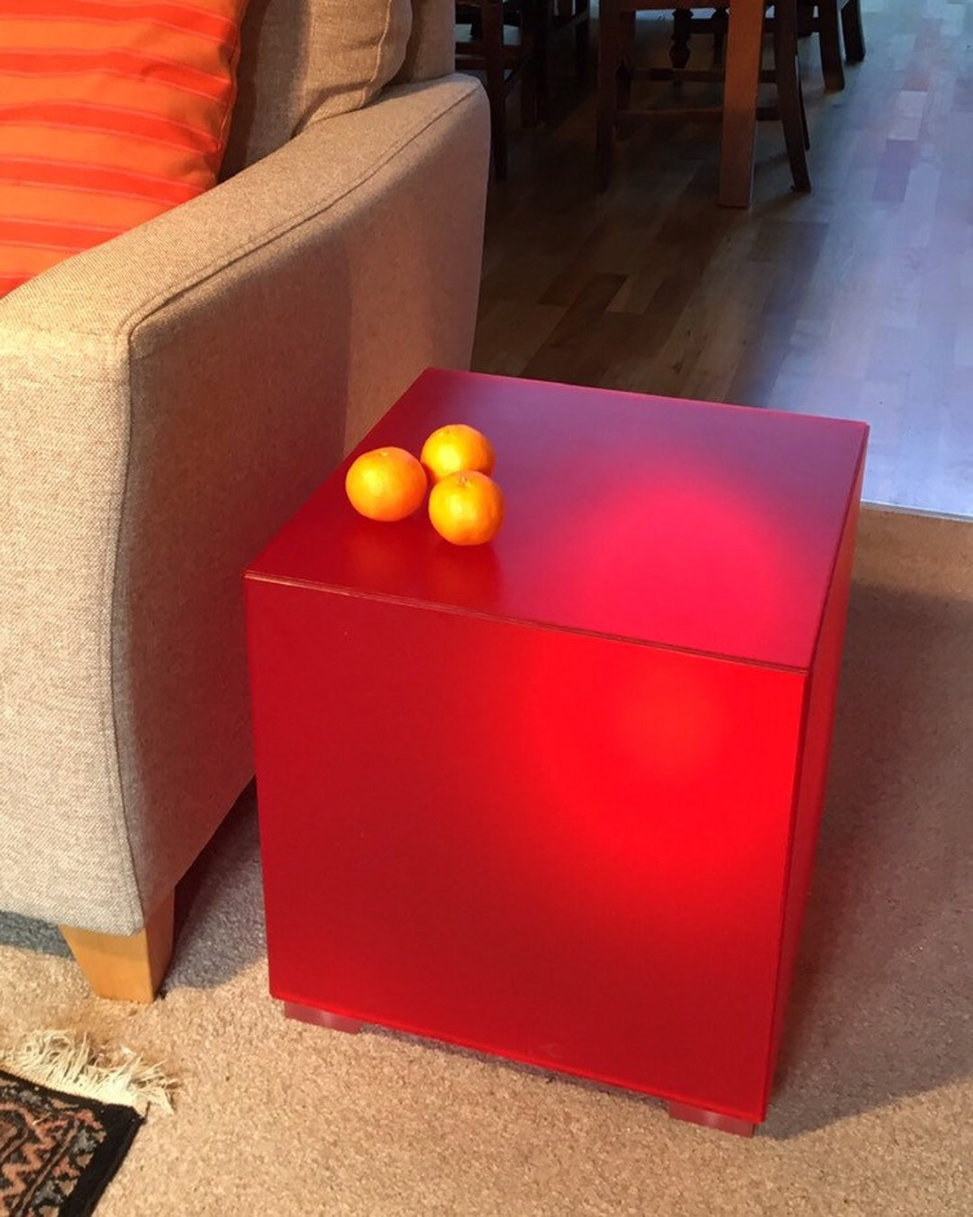 Lumicube T5 Frost Illuminated Perspex Table Plexiglass Lucite Acylic - Etsy