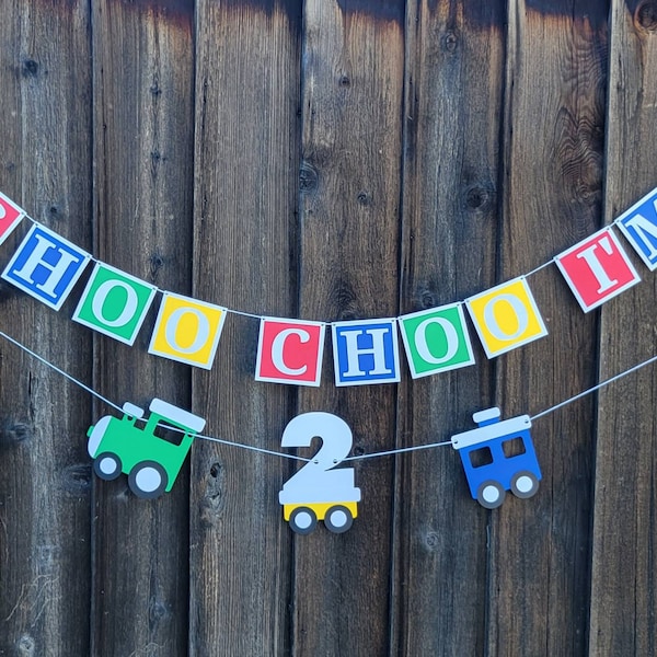 Train Banner - Etsy