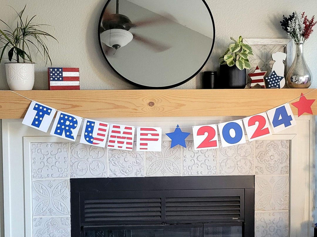 Trump 2024 Banner Decorations He Can't Be Killed You Missed Election ...