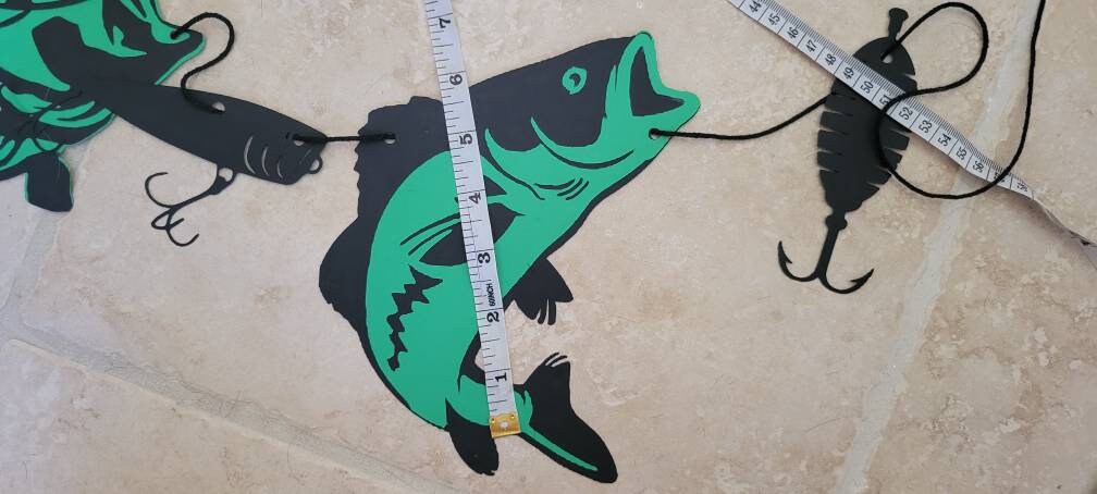 Bass Fishing Banner, Fishing Party, Bass Birthday Banner, Bass Fishing ...