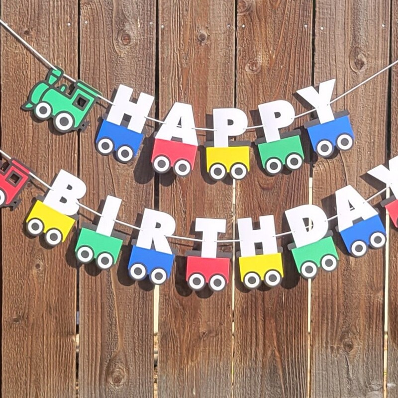 Train Banner - Etsy