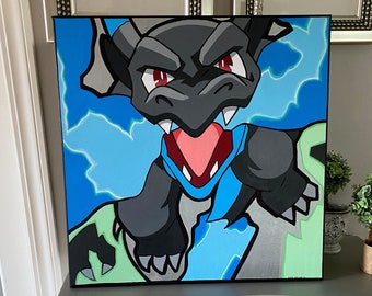 Charizard Painting - Etsy