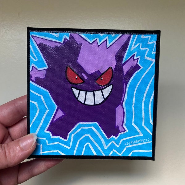 Gengar Painting - Etsy