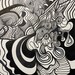 Abstract Ink Art Zen Doodle - Etsy