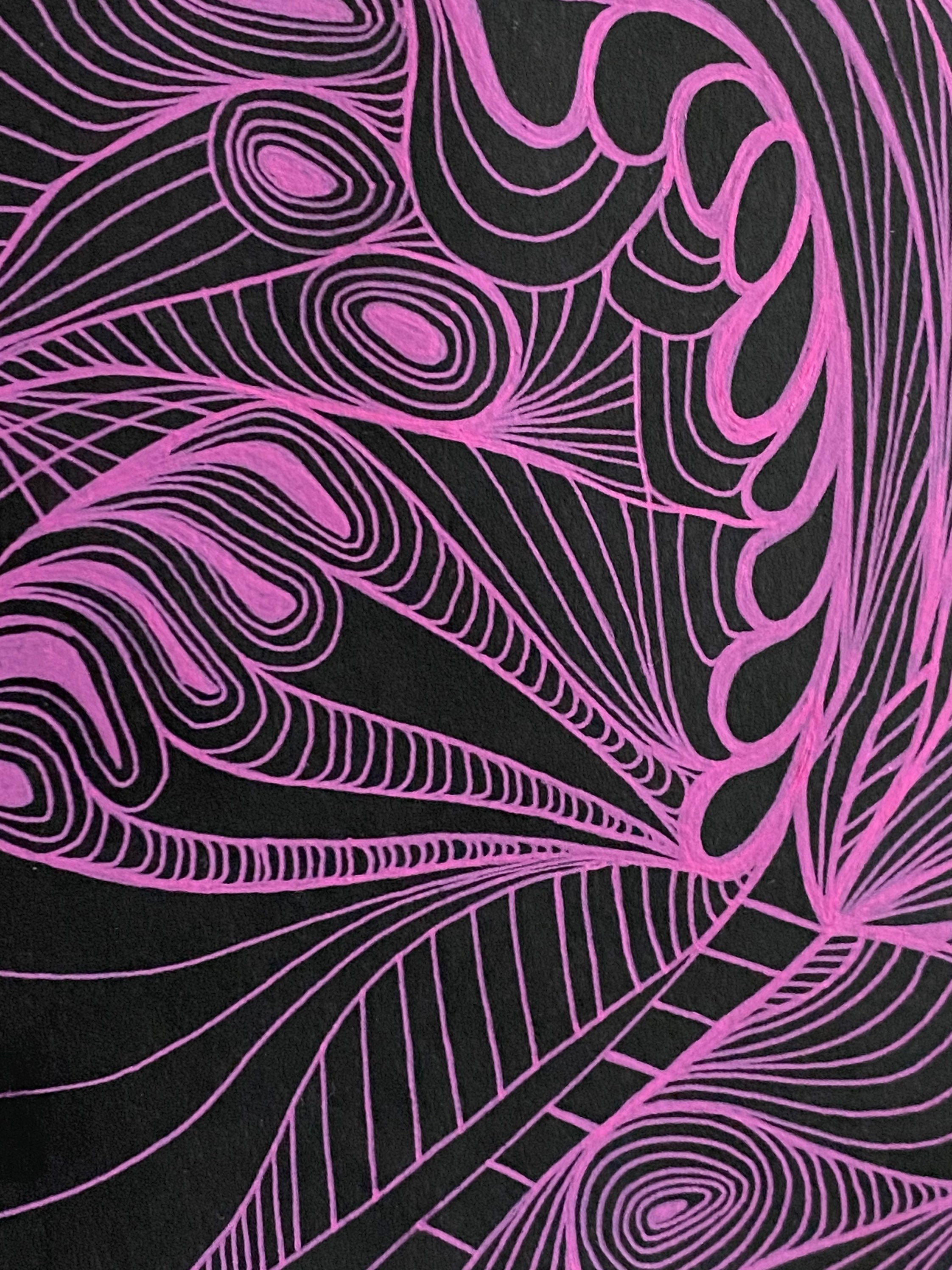 Unique Line Art Abstract Design Wall Art Original Artwork - Etsy