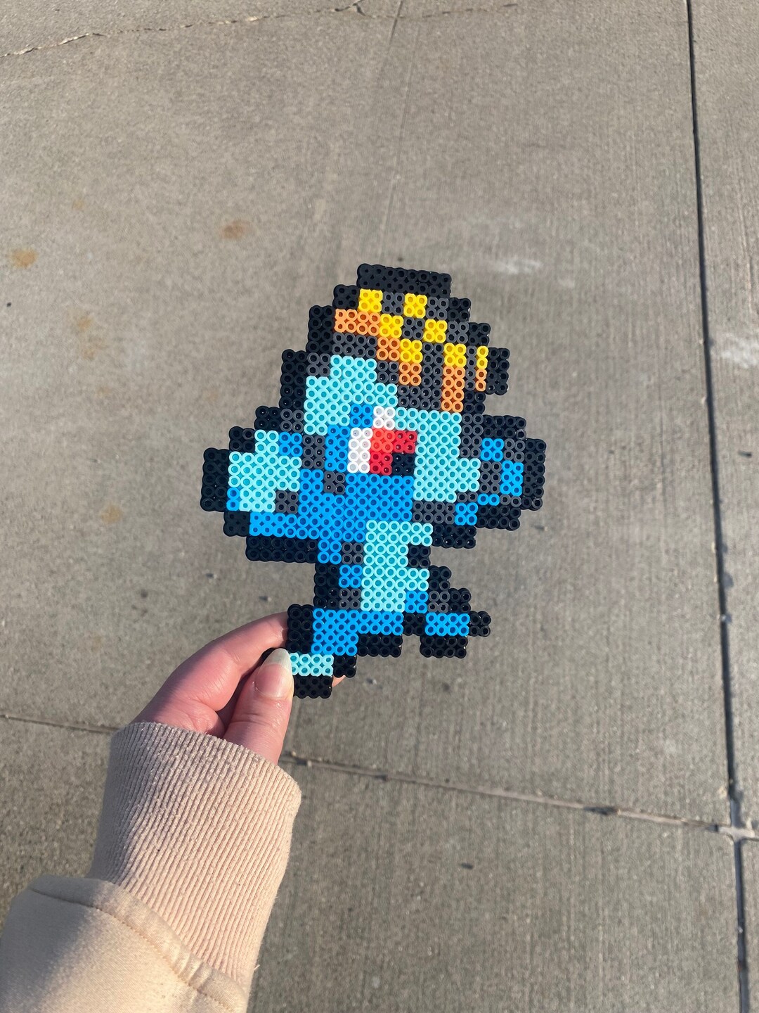 Machop Pixel Wall Art - Etsy