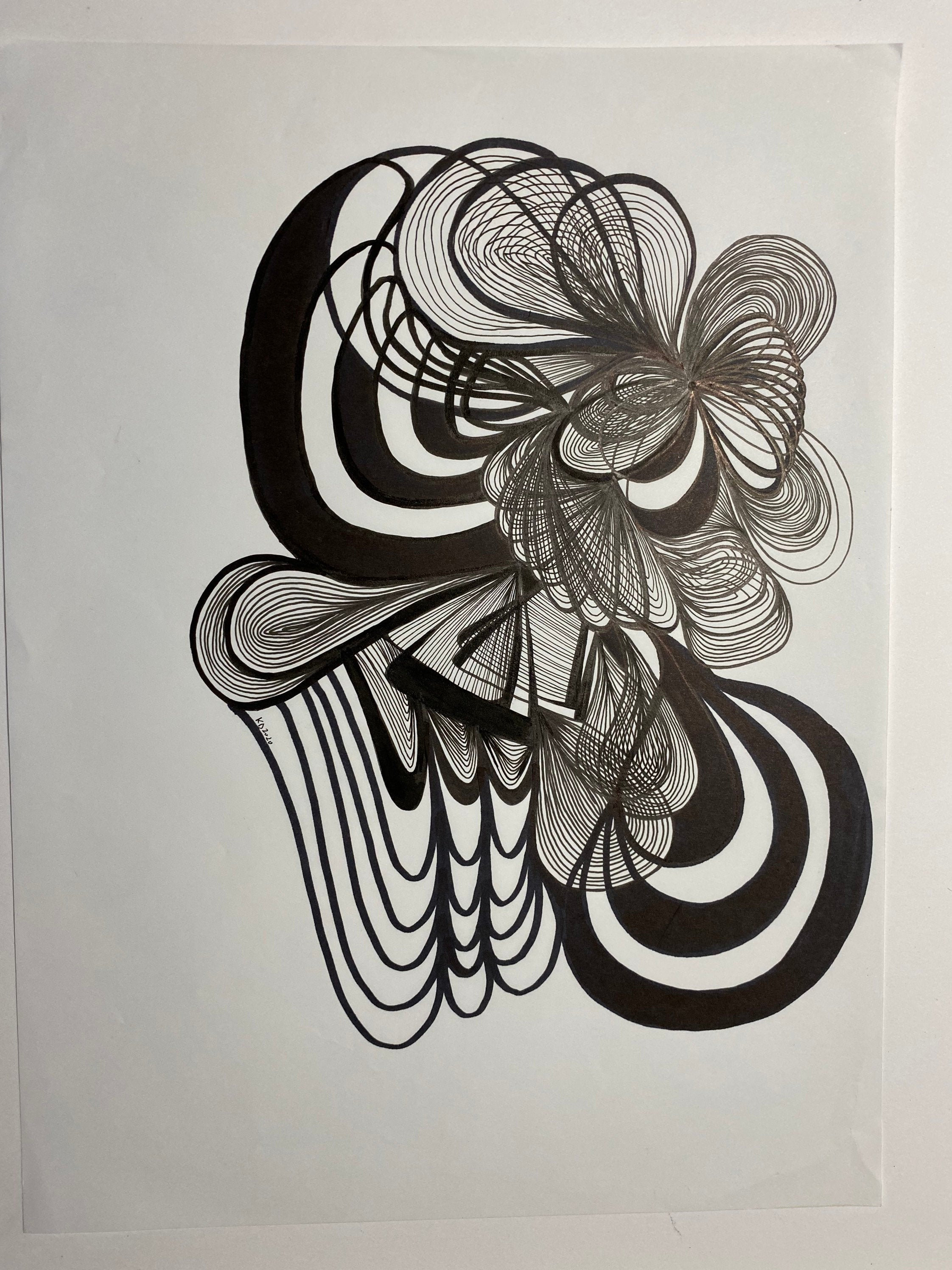 Easy Abstract Design Drawing