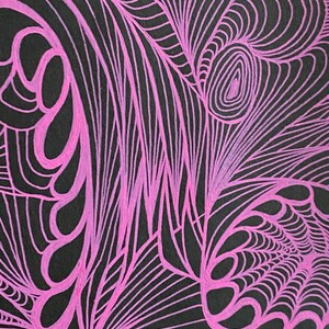 Unique Line Art Abstract Design Wall Art Original Artwork - Etsy