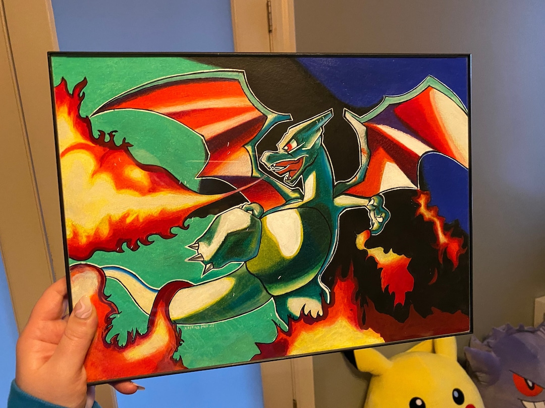 Charizard Artwork - Etsy
