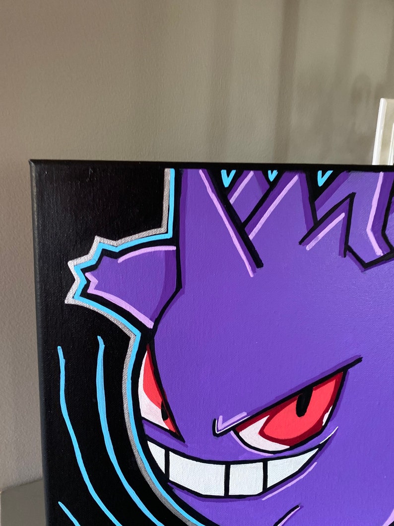 Gengar Painting - Etsy