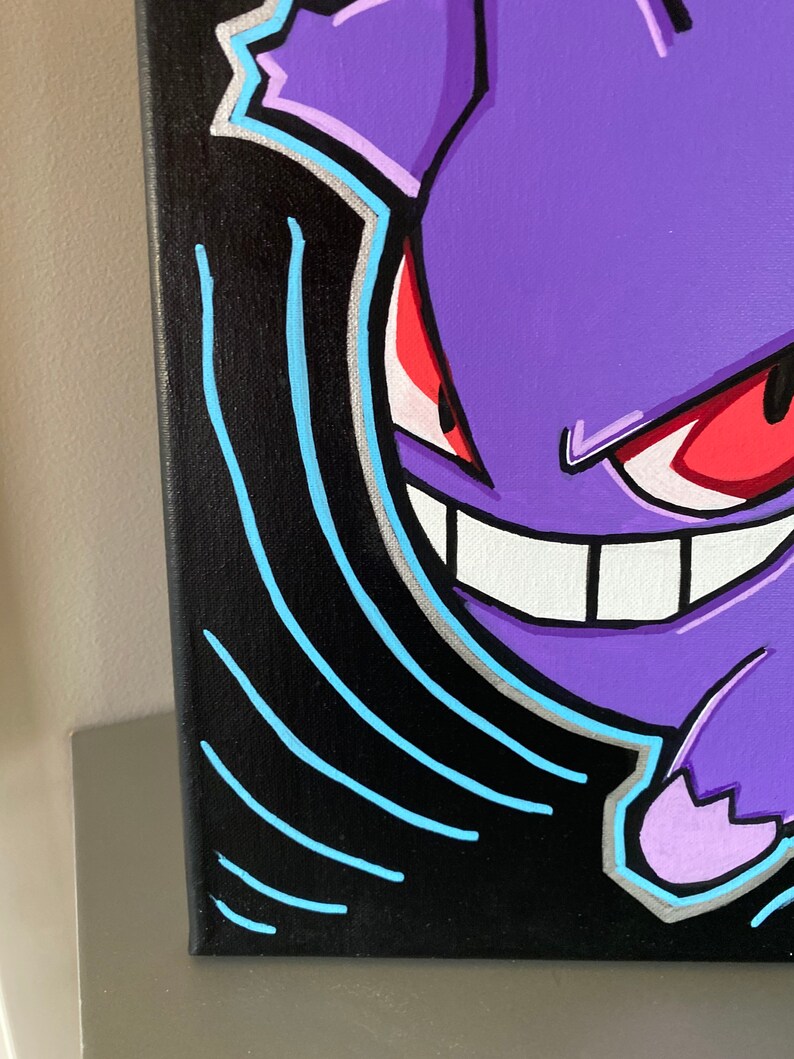 Gengar Painting - Etsy