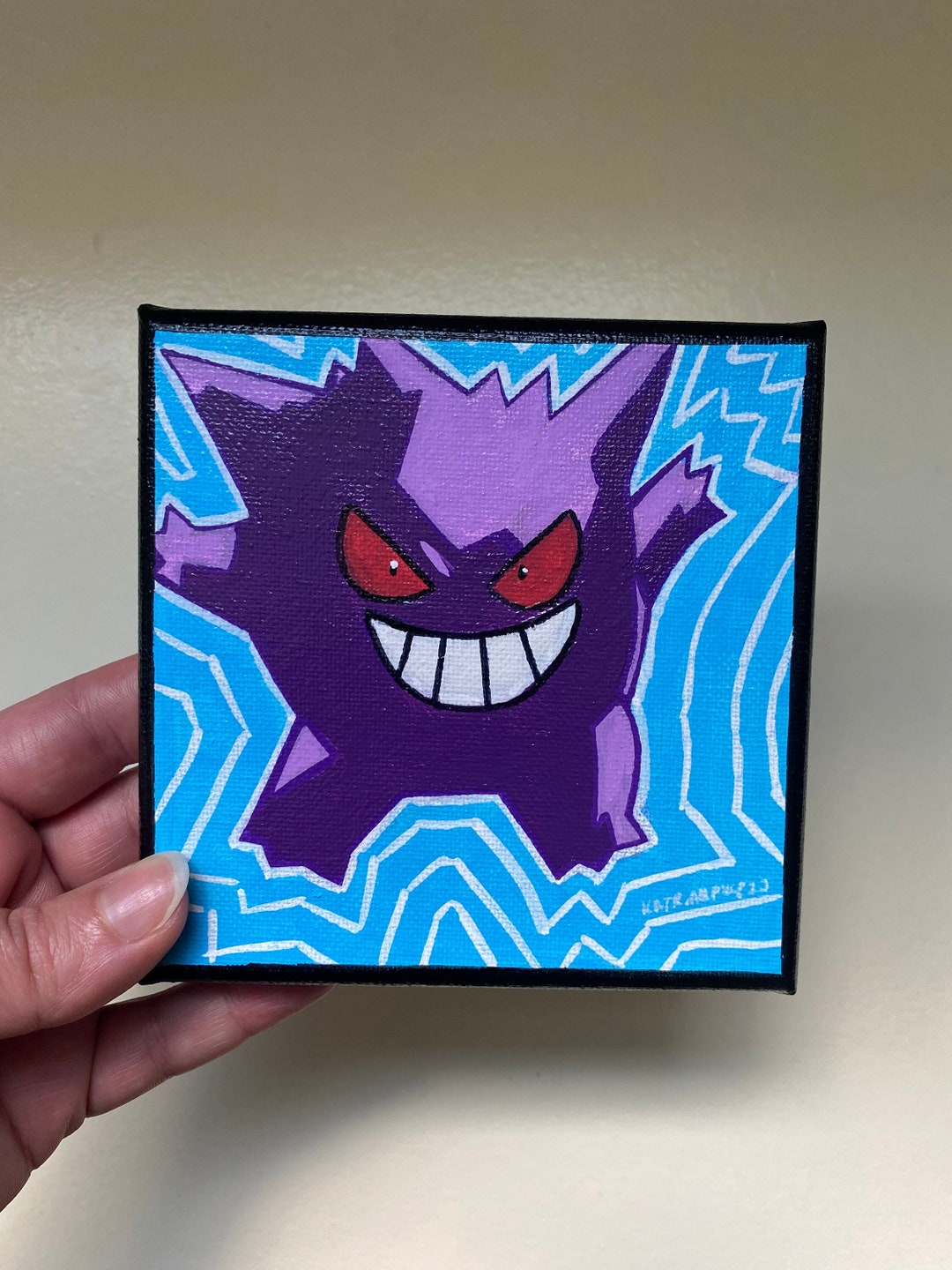 Gengar Painting - Etsy
