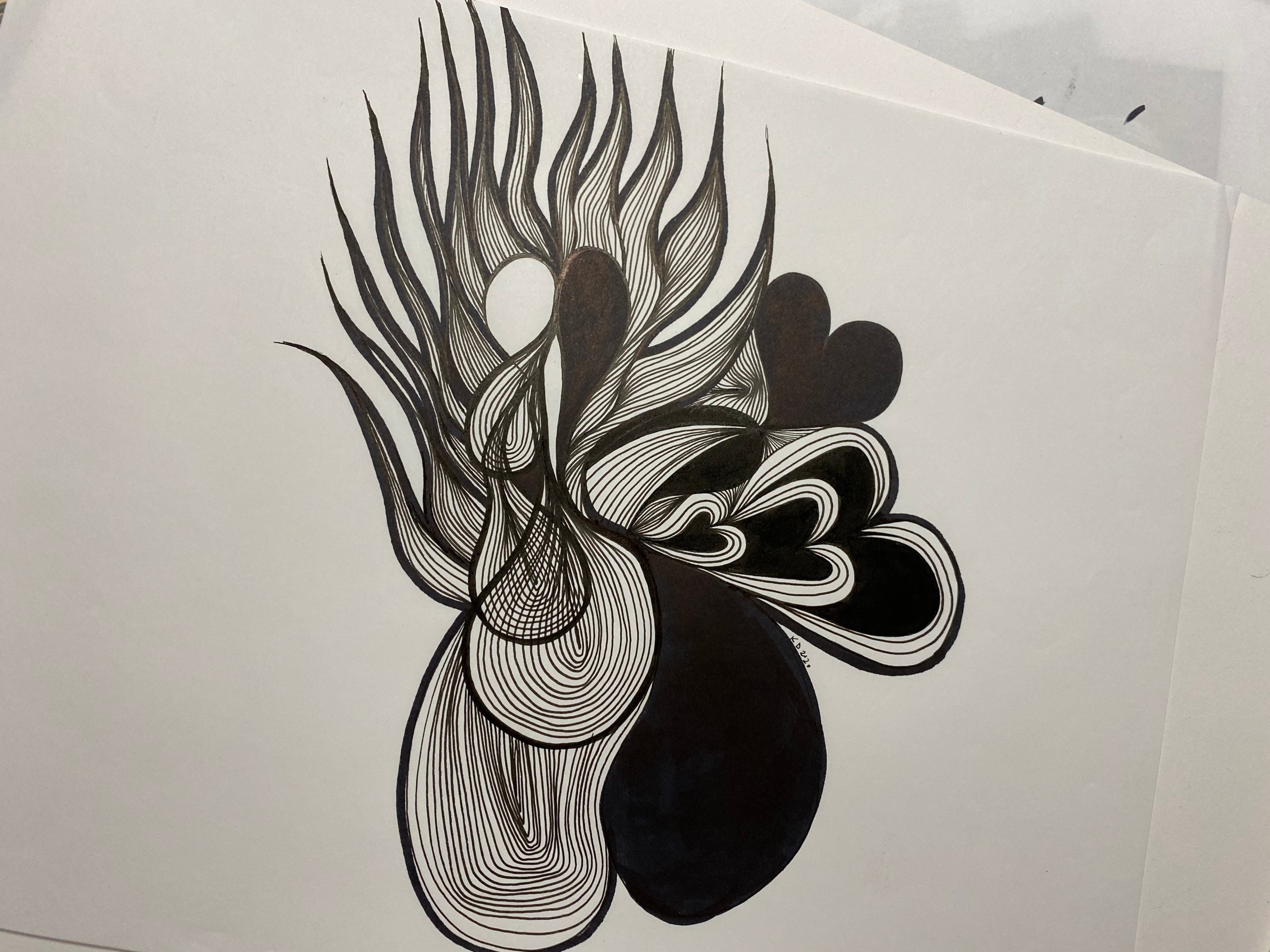 Easy Abstract Design Drawing