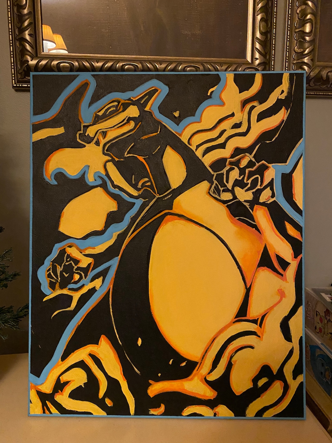 Charizard Painting - Etsy