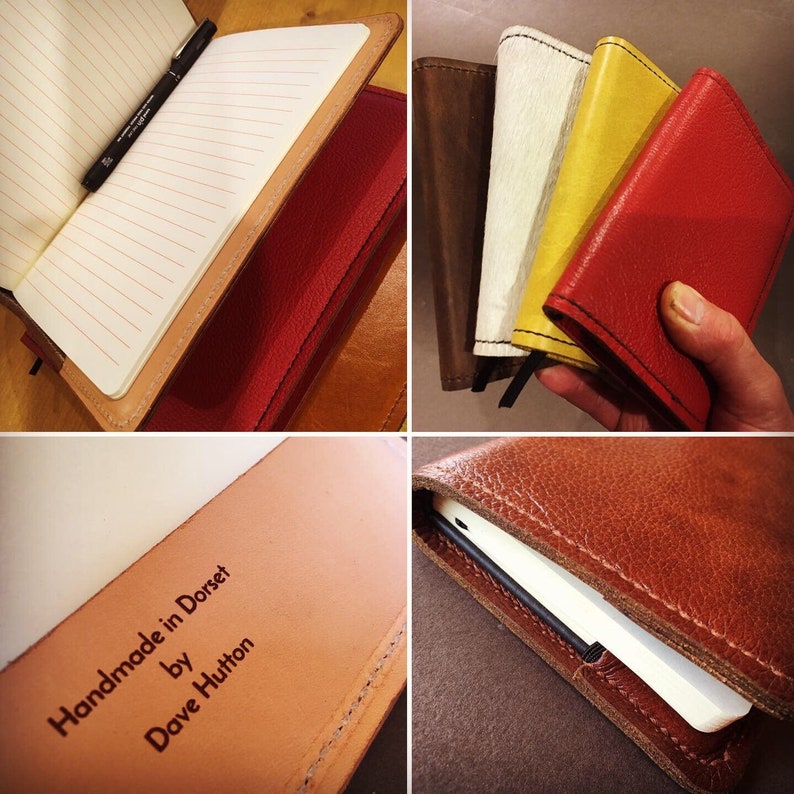 Leather Notepads - Etsy