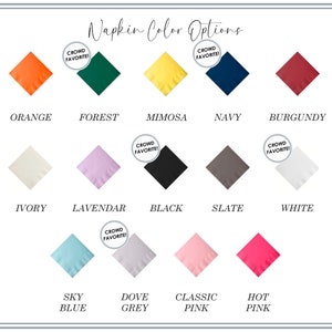 Personalized Cocktail Napkins || Wedding Engagement Party Personalized ...