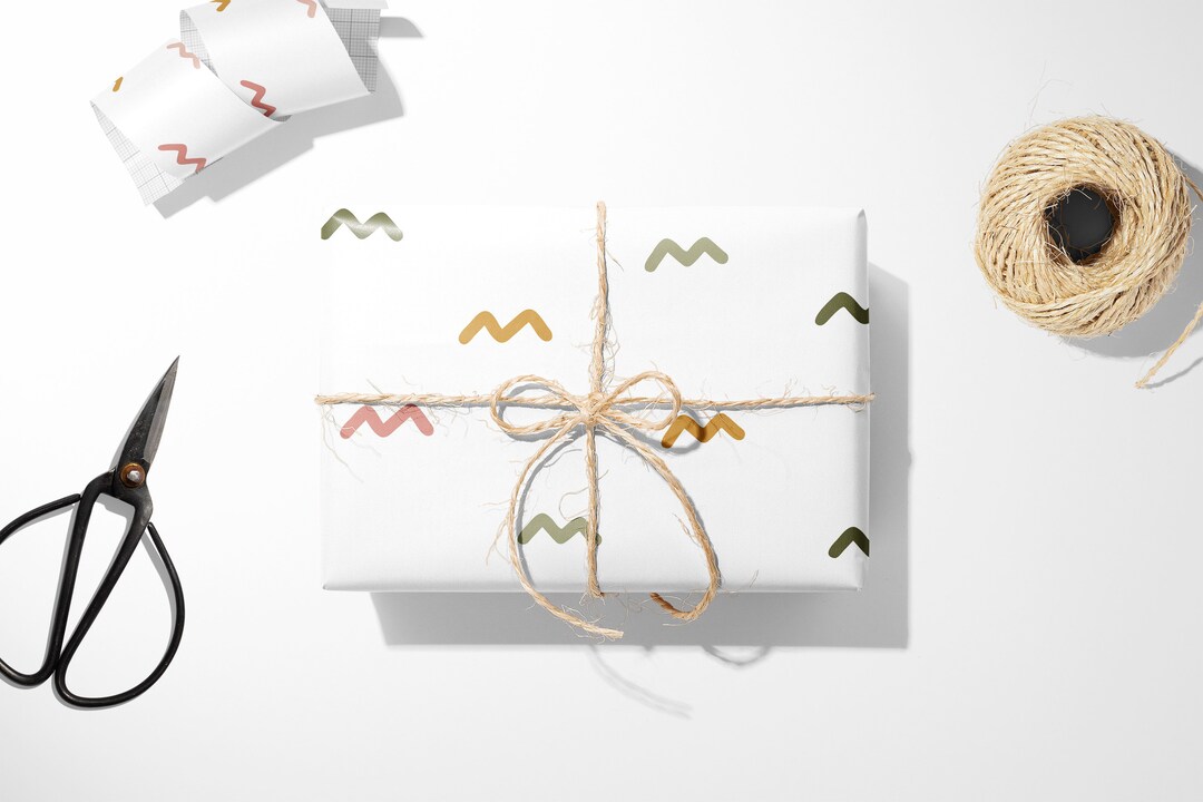 Mountain Wrapping Paper Christmas Gift Wrap Birthday Bridal Baby Shower ...