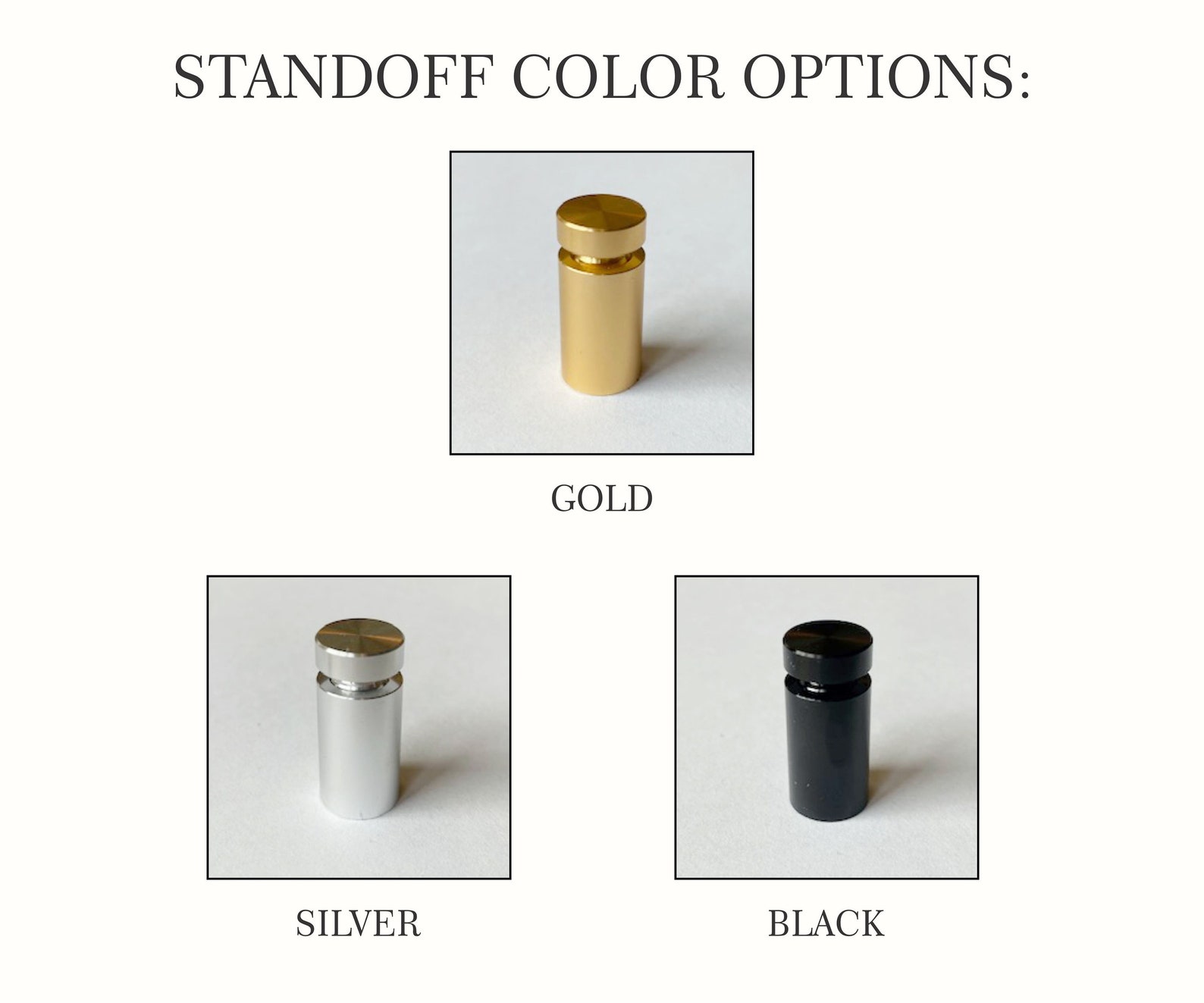 Blank Acrylic Dry Erase Writing Board With Standoffs Wall Calendar Goal ...