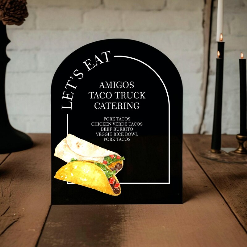 Wedding Food Signs - Etsy