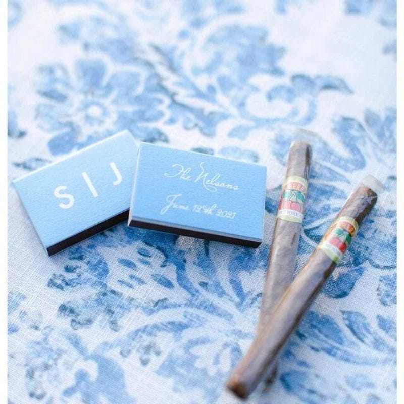 Custom Cigar Matches - Etsy