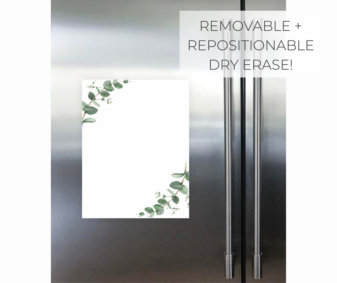 Removable Dry Erase Notes Board Dry Erase Removable Damage Free Dorm ...