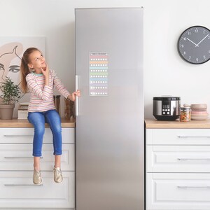 Acrylic Habit Tracker List With MAGNETIC or VELCRO® Brand Fasteners ...