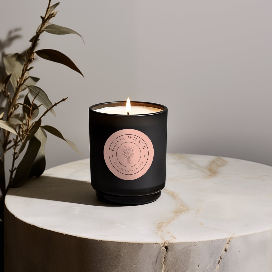 Custom Circle Logo Stickers, Premium Repositionable Vinyl || Premium ...