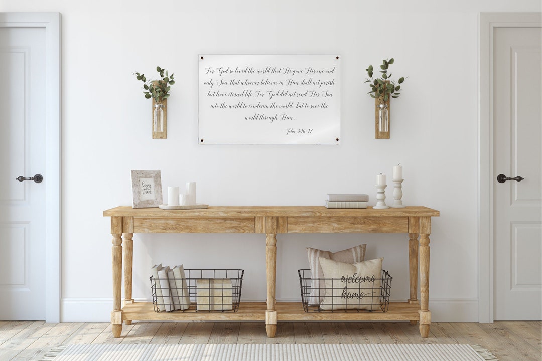 Custom Acrylic Bible Verse Display for Wall Ll Bible Verse Sign ...