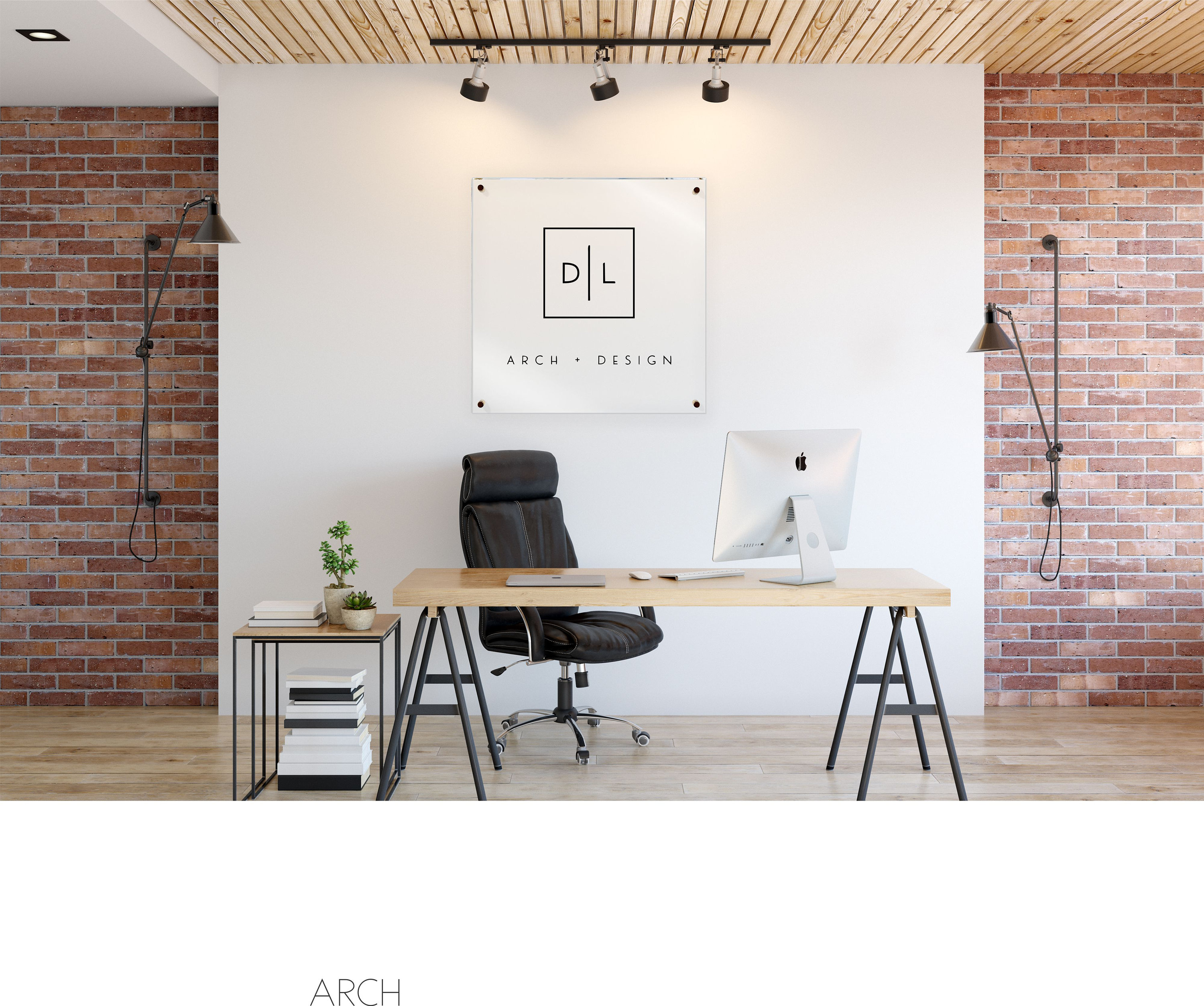 Custom Square Acrylic Business Logo Sign || Custom Logo Sign for ...