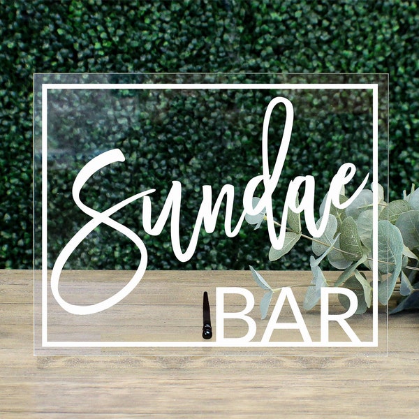 Sundae Bar - Etsy