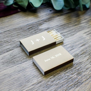 Personalized Wedding Matches Wedding Matches Custom Matchbox Wedding ...