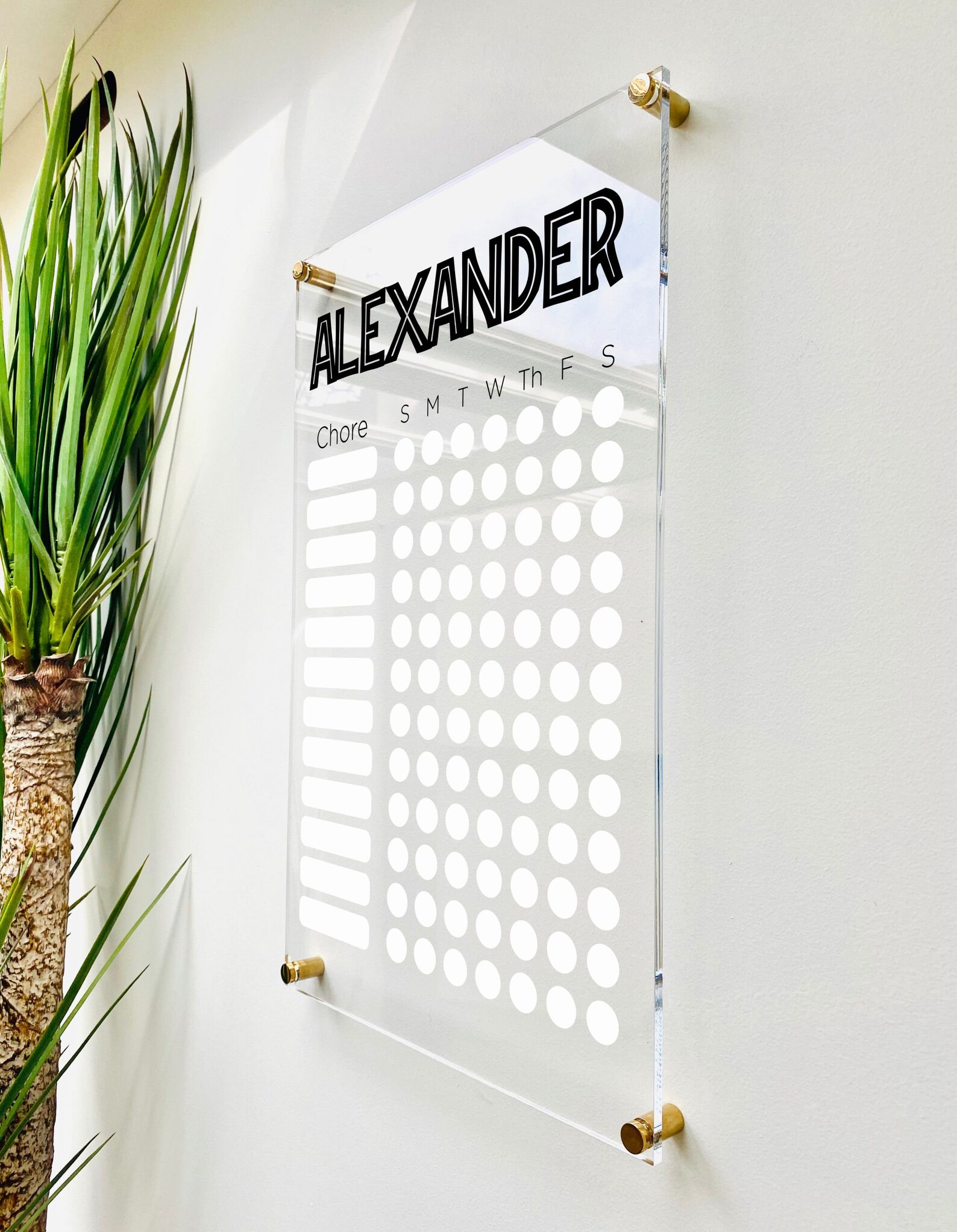 Personalized Chore Chart for Kids Custom Chore Chart | Etsy