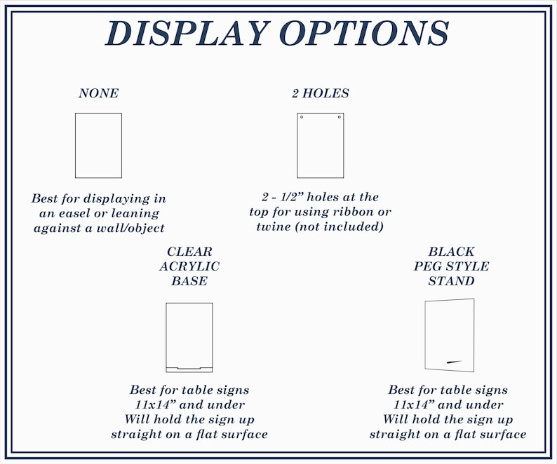 Personalized Drinks Menu || Acrylic Wedding Sign Cocktails Drinks Menu ...
