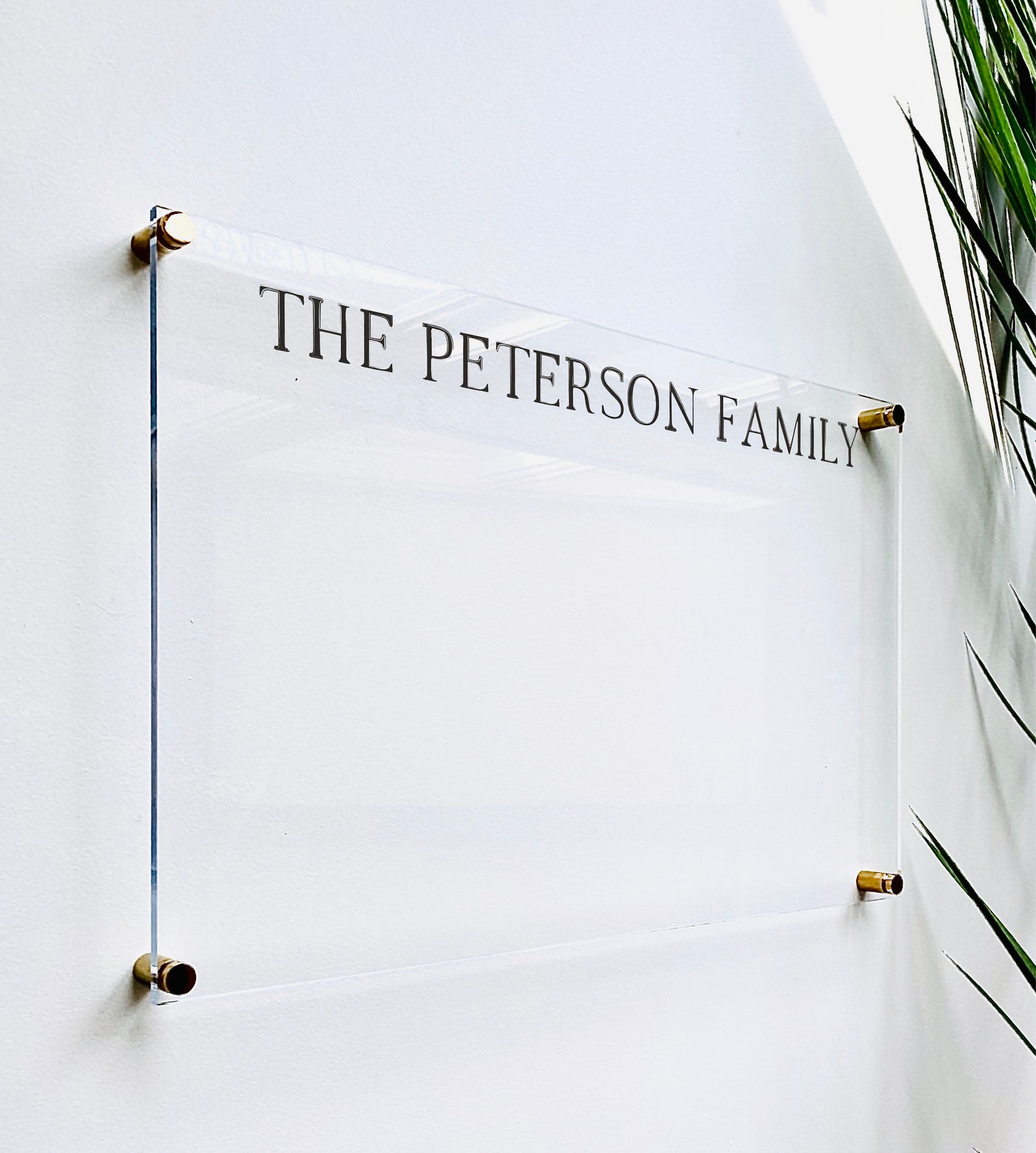 Personalized Acrylic Board for Wall || Family Dry Erase Board Lucite ...