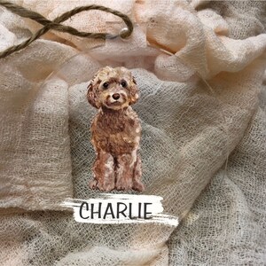 Cockapoo Christmas Ornament Christmas Tree Gifts First Personalized ...