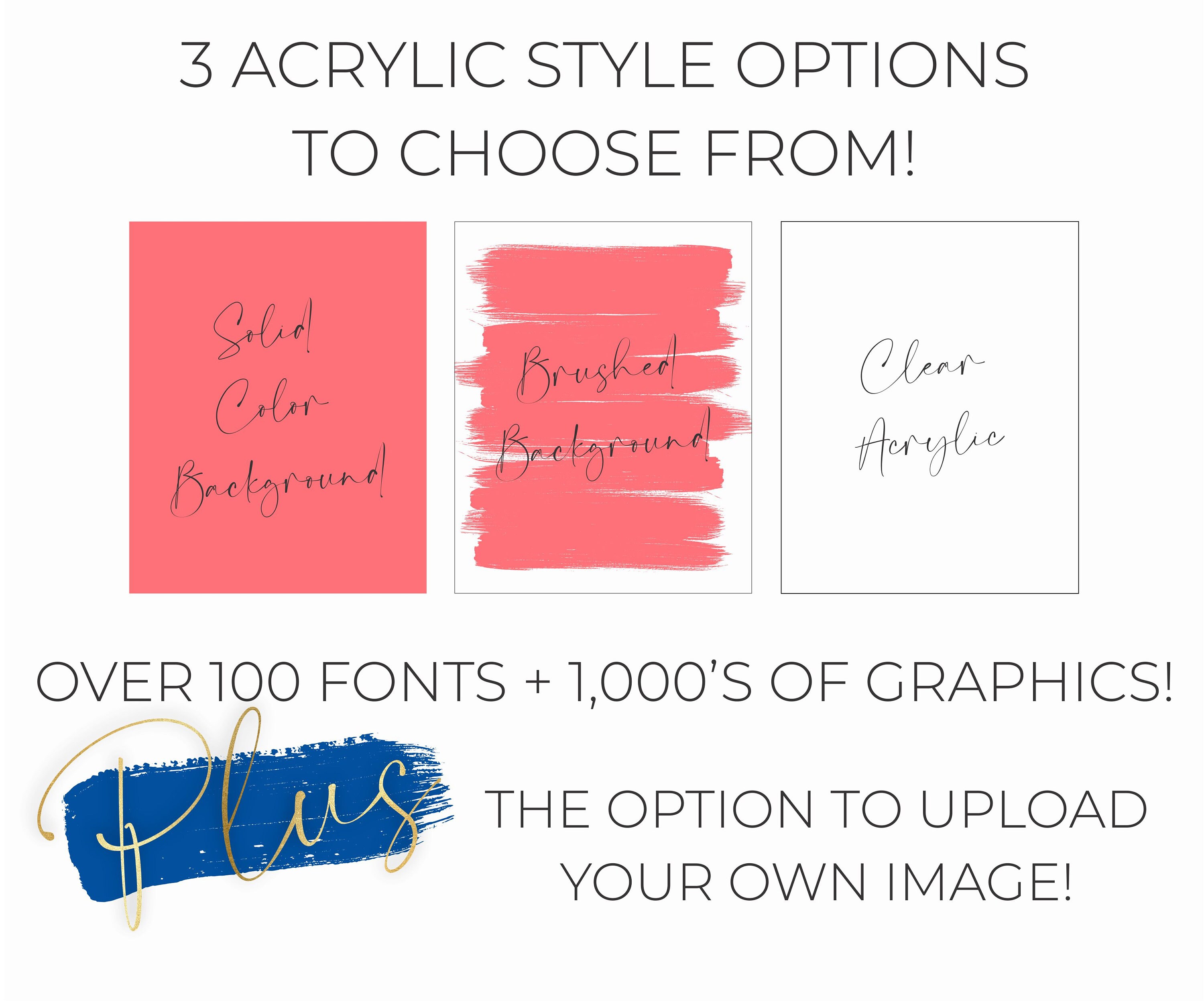 Custom Large Acrylic Sign Clear Wedding Sign Wedding Sign | Etsy