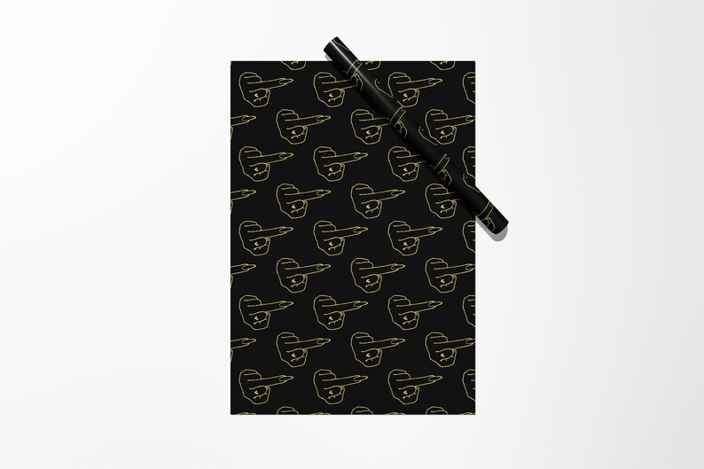 Middle Finger Wrapping Paper Feminist Pro-choice Wrapping - Etsy Canada