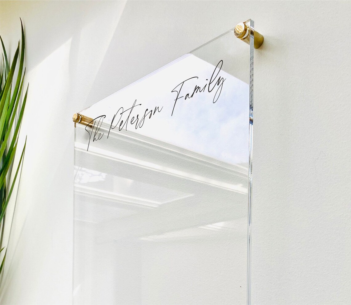 Personalized Acrylic Board for Wall Dry Erase Board Clear - Etsy