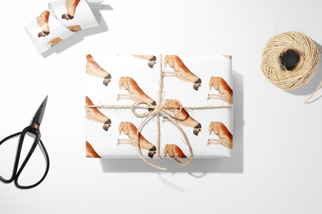 Great Dane Dog Wrapping Paper Christmas Wrapping Paper Birthday Bridal ...