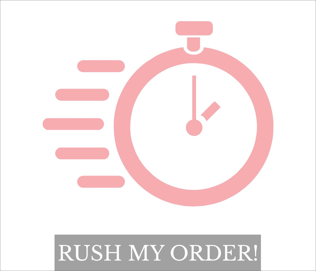 Rush Service - Etsy