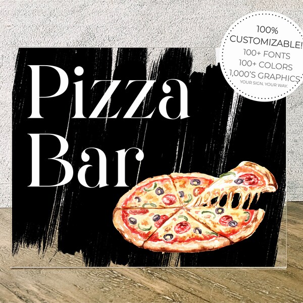 Pizza Wedding Sign - Etsy
