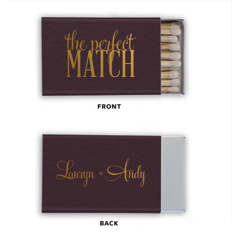 Custom Matchboxes - Etsy