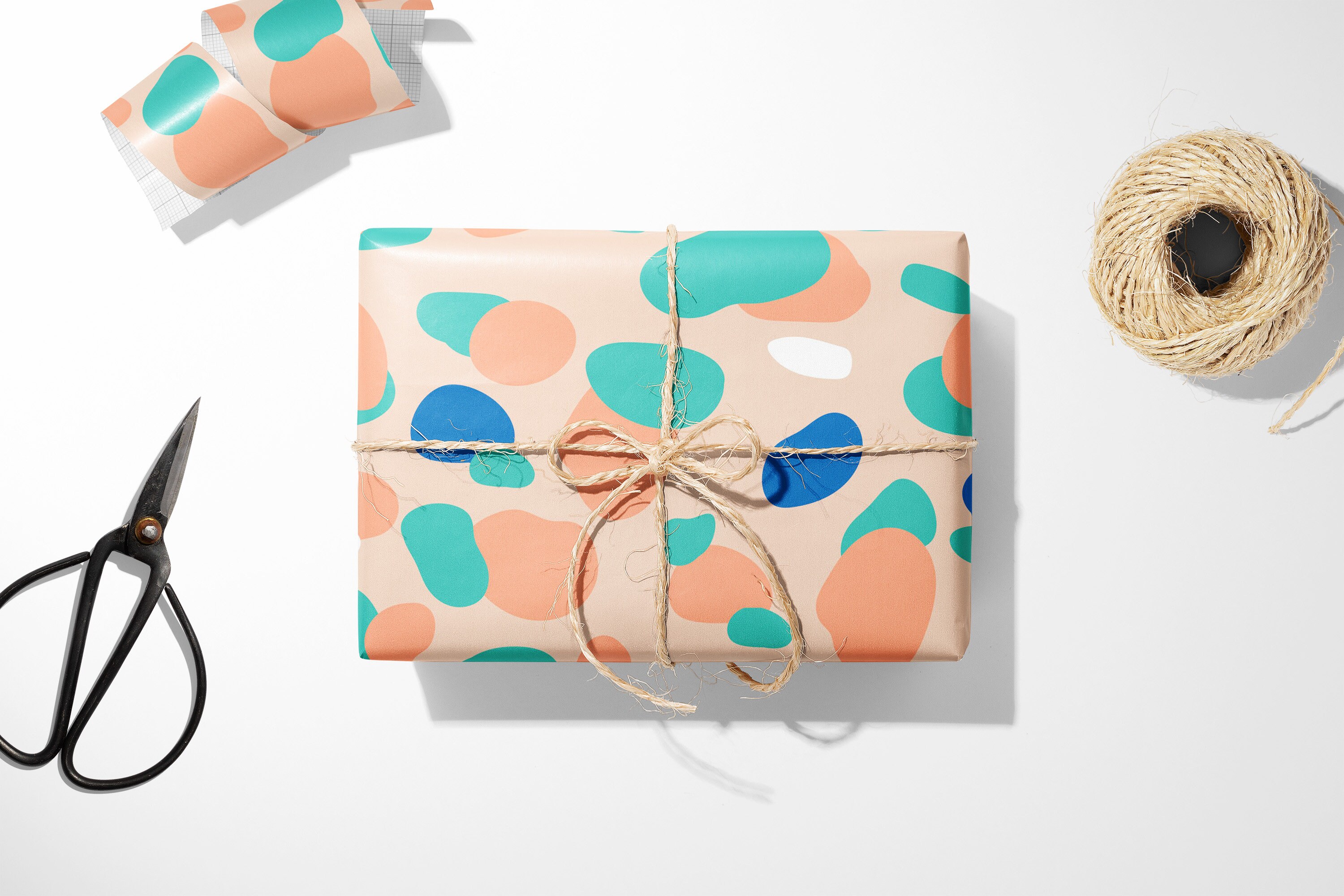 Multi-color Spotted Wrapping Paper Christmas Gift Wrap - Etsy