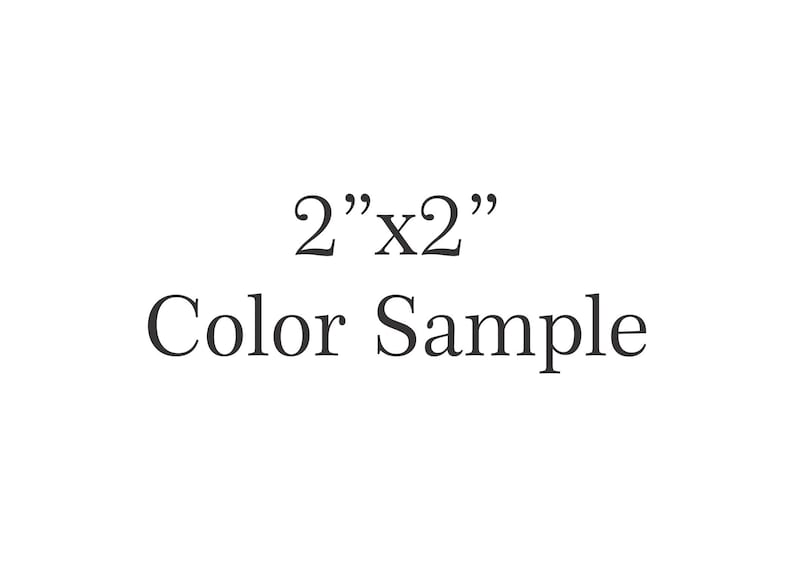 2 Inch X 2 Inch Acrylic Hex Code Color Sample - Etsy