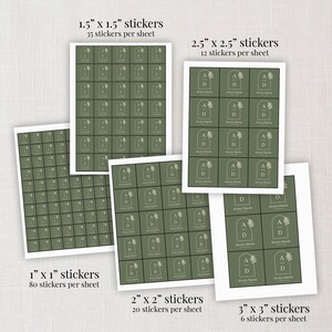 Custom Square Logo Stickers, Premium Repositionable Vinyl || Premium ...