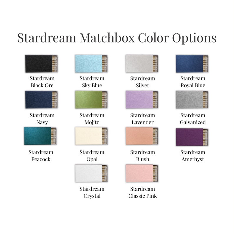 The Perfect Match Personalized Matches Set of 100 Wedding | Etsy