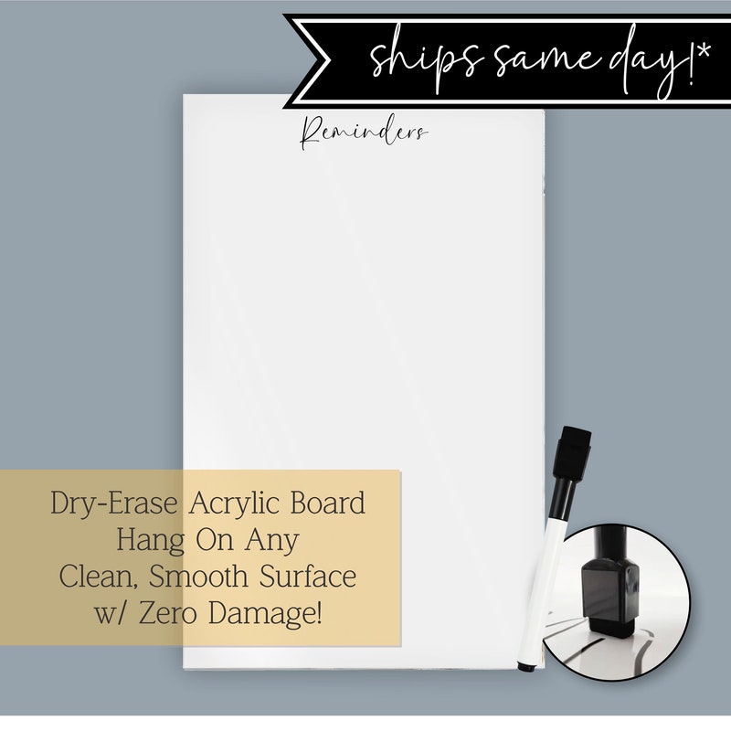 Reminder Board - Etsy