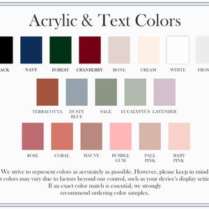 Personalized Wedding Bar Menu Sign Custom Clear Acrylic Wedding Sign ...